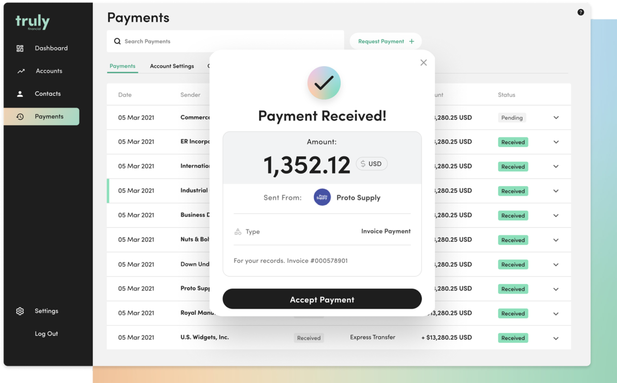Get Paid Easily with Truly Financial